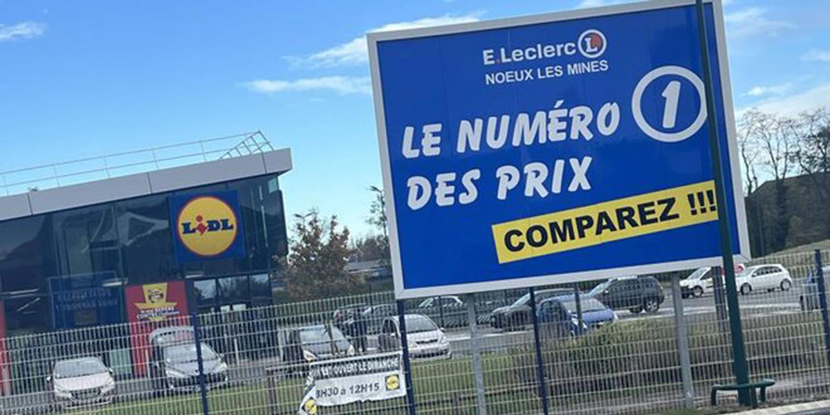 E. Leclerc sfida Lidl con la pubblicità comparativa - Italiafruit News